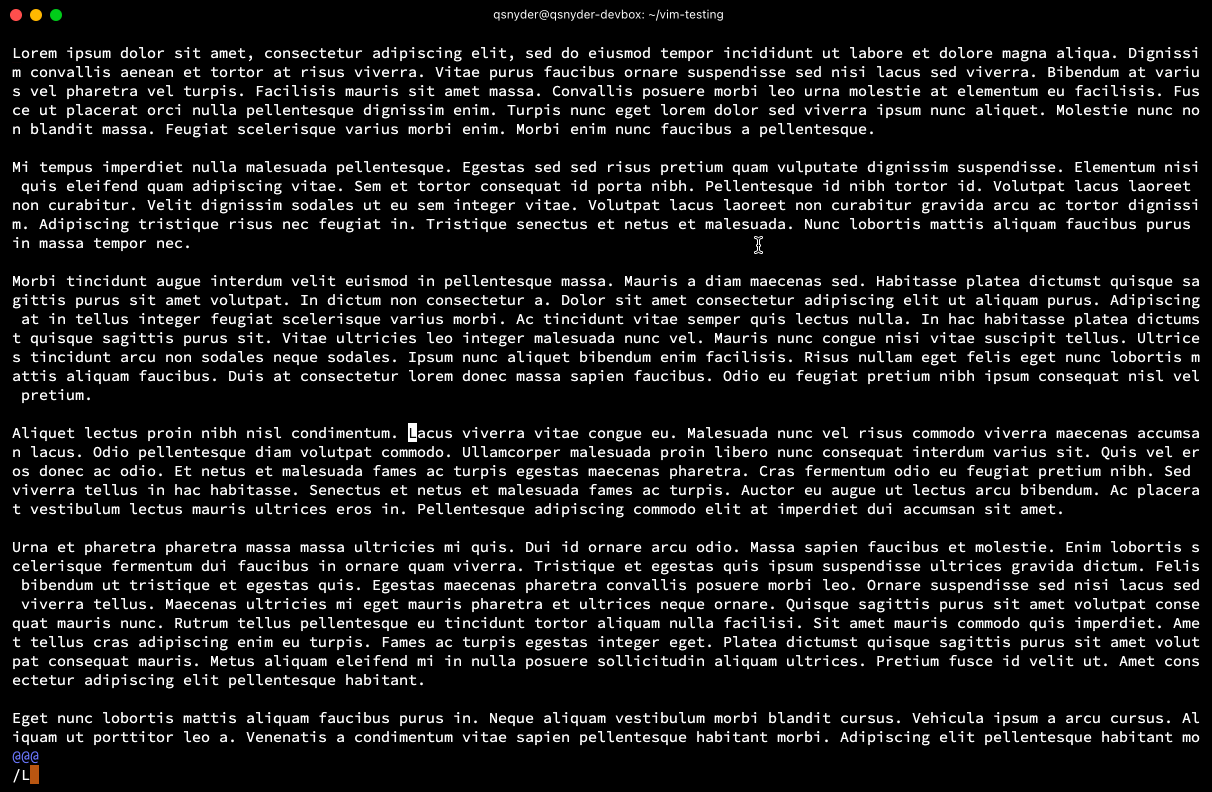 Introduction To Vim